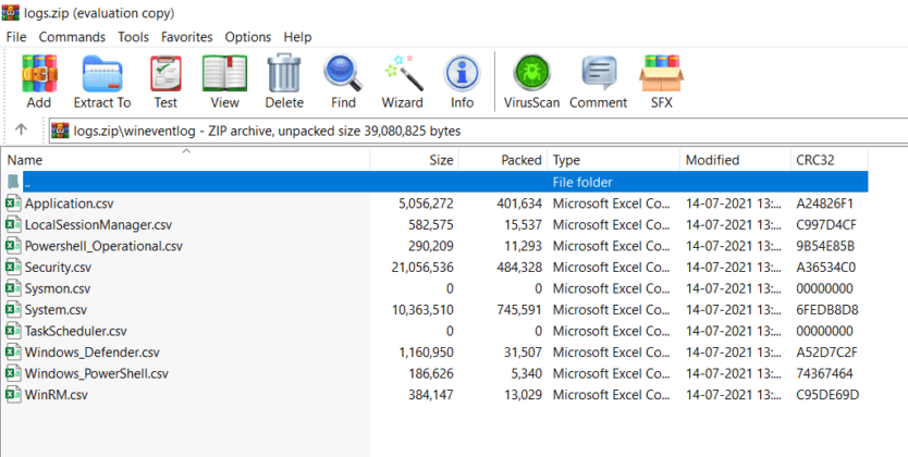 APT-Hunter – Threat Hunting Tool For Windows Event Logs - Security Investigation