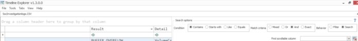 Timeline Explorer – Tool For Incident Responders and Malware Analyst ...