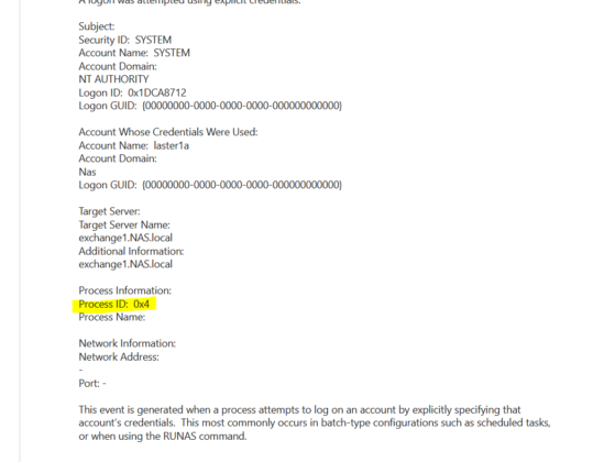 Threat Hunting Using Windows EventID 4648 – Logon/Logoff - Security ...
