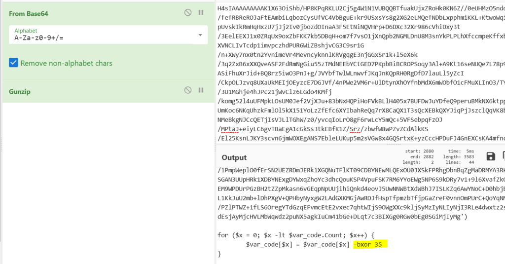Cooking Malicious Powershell Obfuscated Commands with CyberChef ...