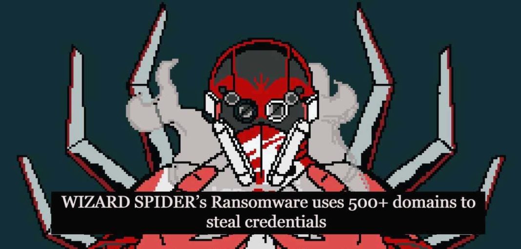 WIZARD SPIDER’s Ransomware uses 500+ domains to steal credentials ...