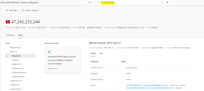 Understanding Microsoft Defender Threat Intelligence (Defender TI ...