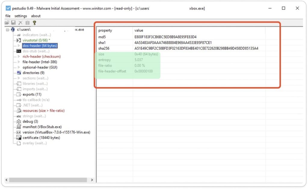 Pestudio: Initial Malware Assessment Made Simple - Security Investigation