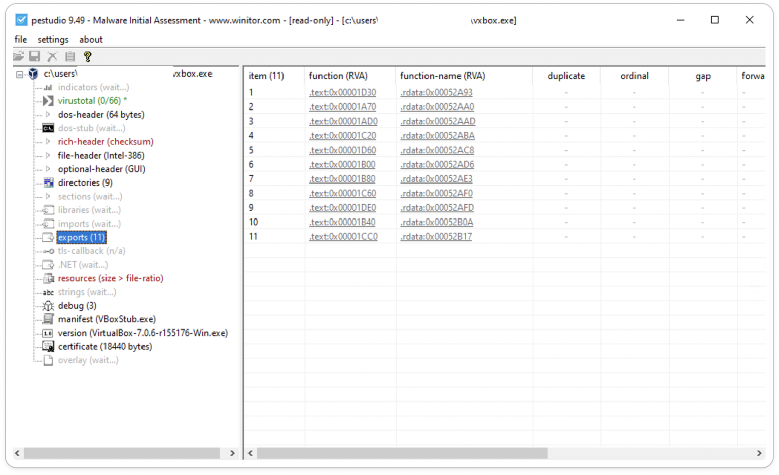 Pestudio: Initial Malware Assessment Made Simple - Security Investigation