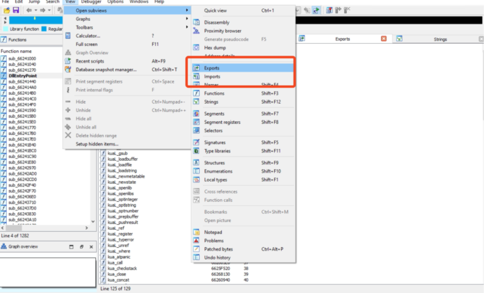 The Interactive Disassembler – IDA Pro - Security Investigation