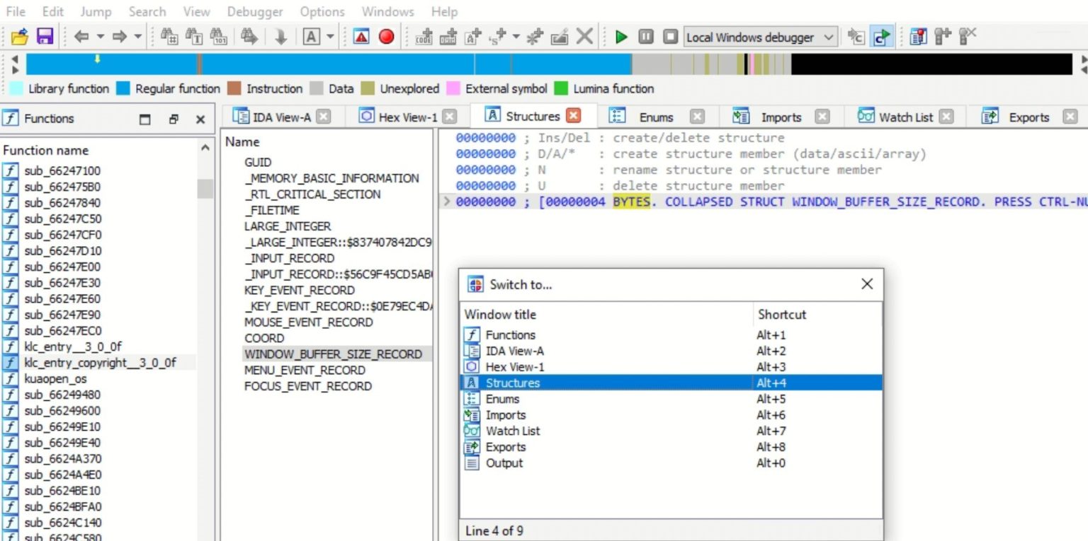 The Interactive Disassembler Ida Pro Security Investigation 9542