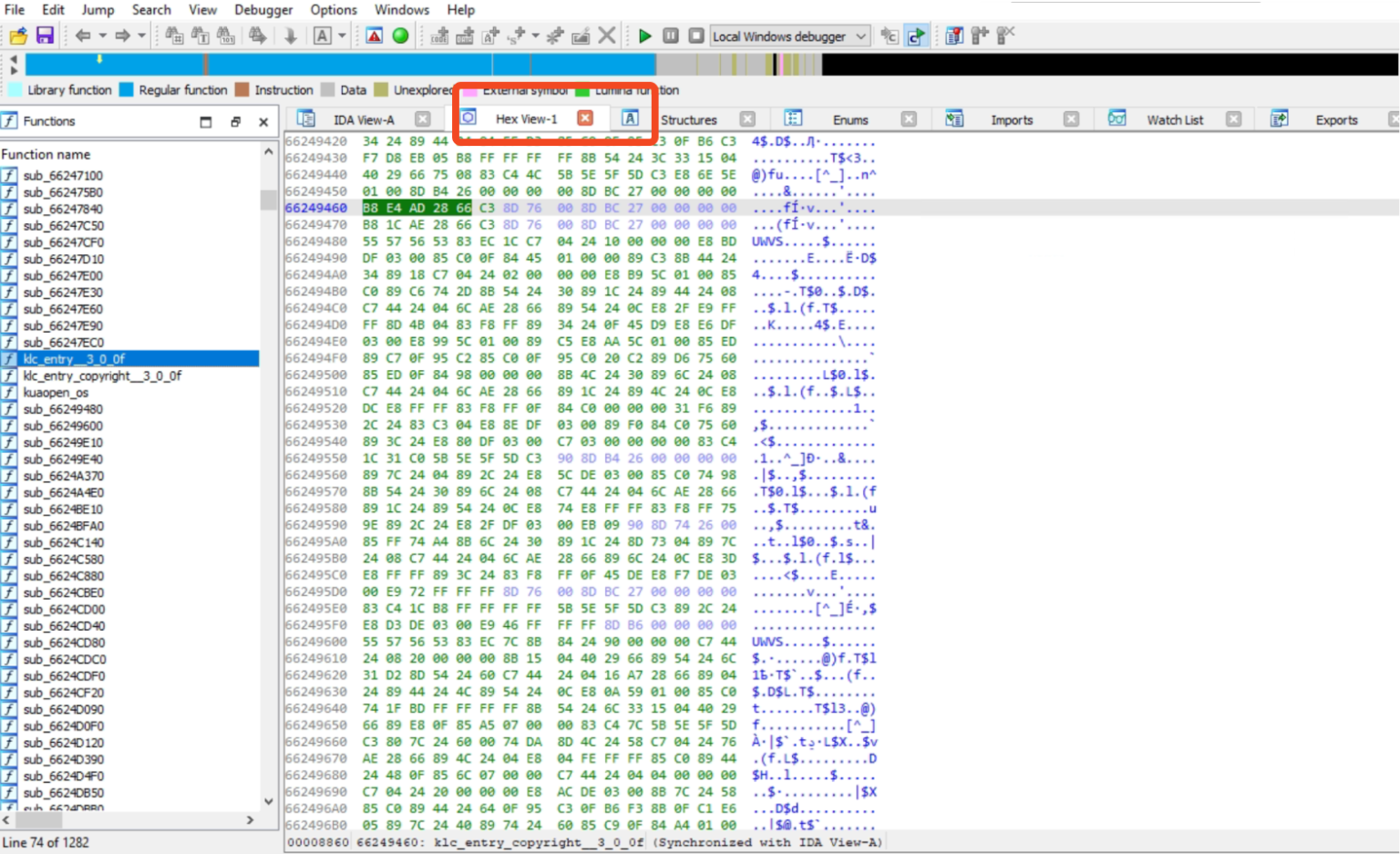 The Interactive Disassembler – IDA Pro - Security Investigation