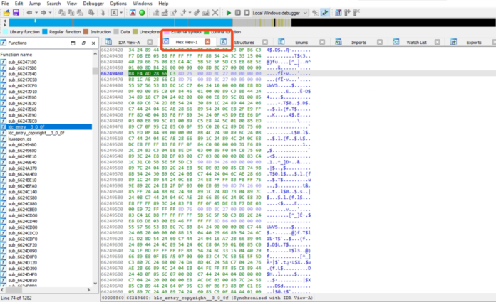 The Interactive Disassembler – IDA Pro - Security Investigation