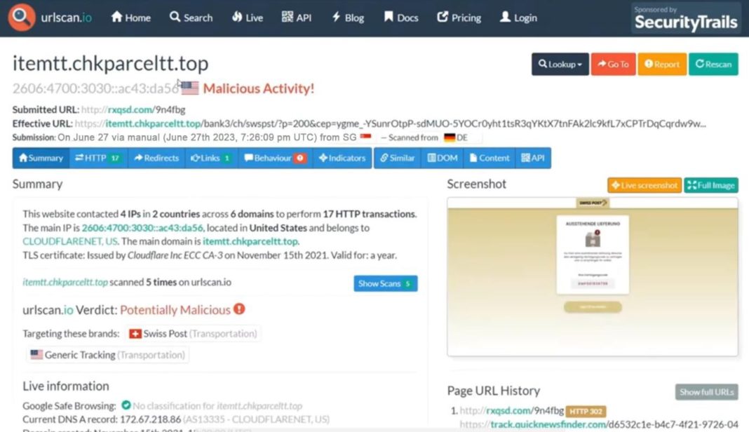How To Check Malicious Phishing Links - Security Investigation