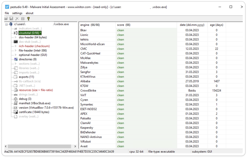 Pestudio: Initial Malware Assessment Made Simple - Security Investigation